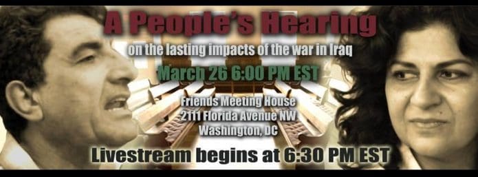 A People's Hearing on the Lasting Impact of the Iraq War - Institute ...
