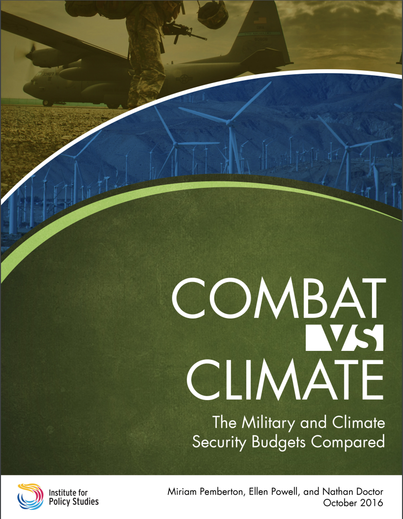 Report: Combat Vs. Climate - Institute for Policy Studies